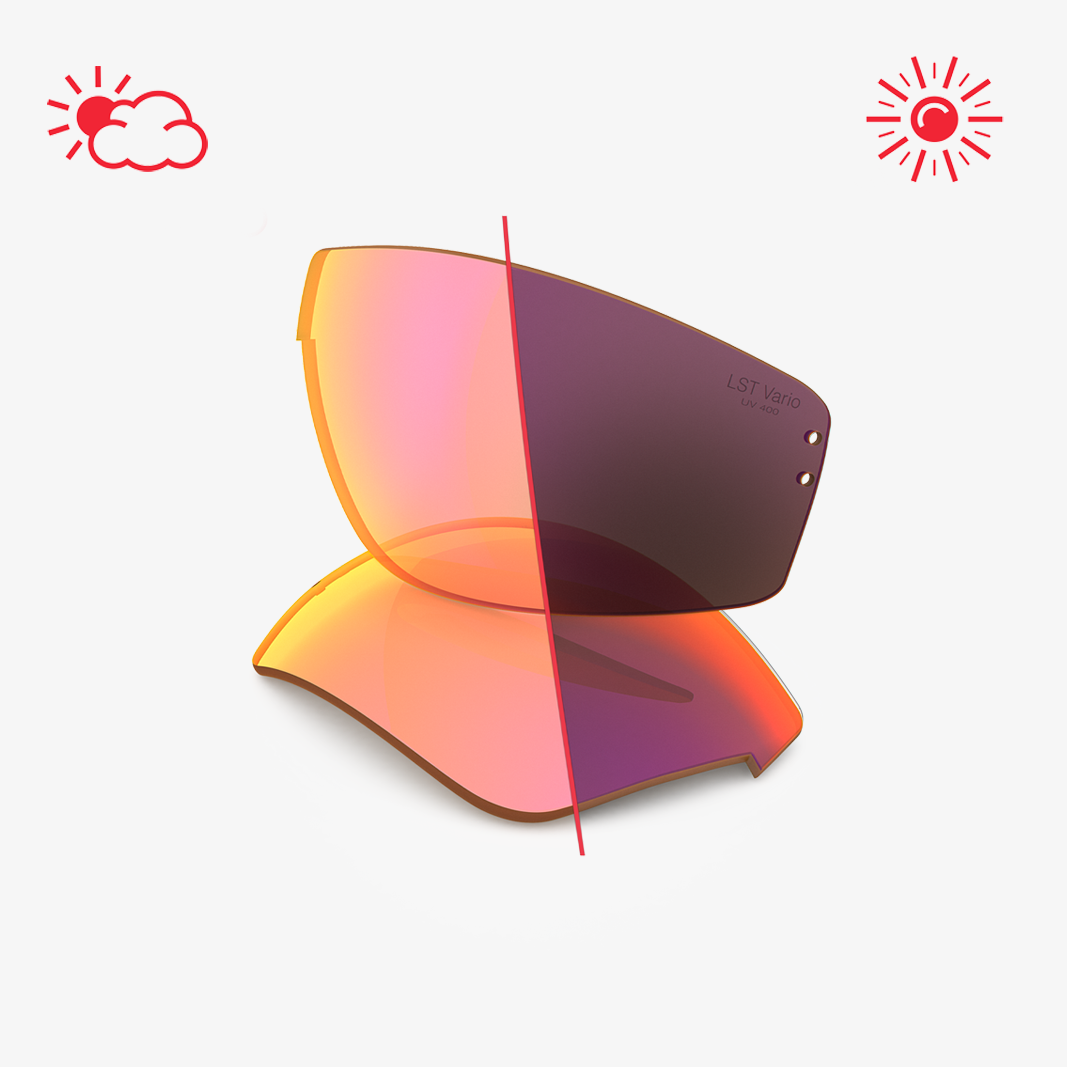 adidas evil eye Halfrim Wechselgläser / LST Bright Vario Purple Mirror ...